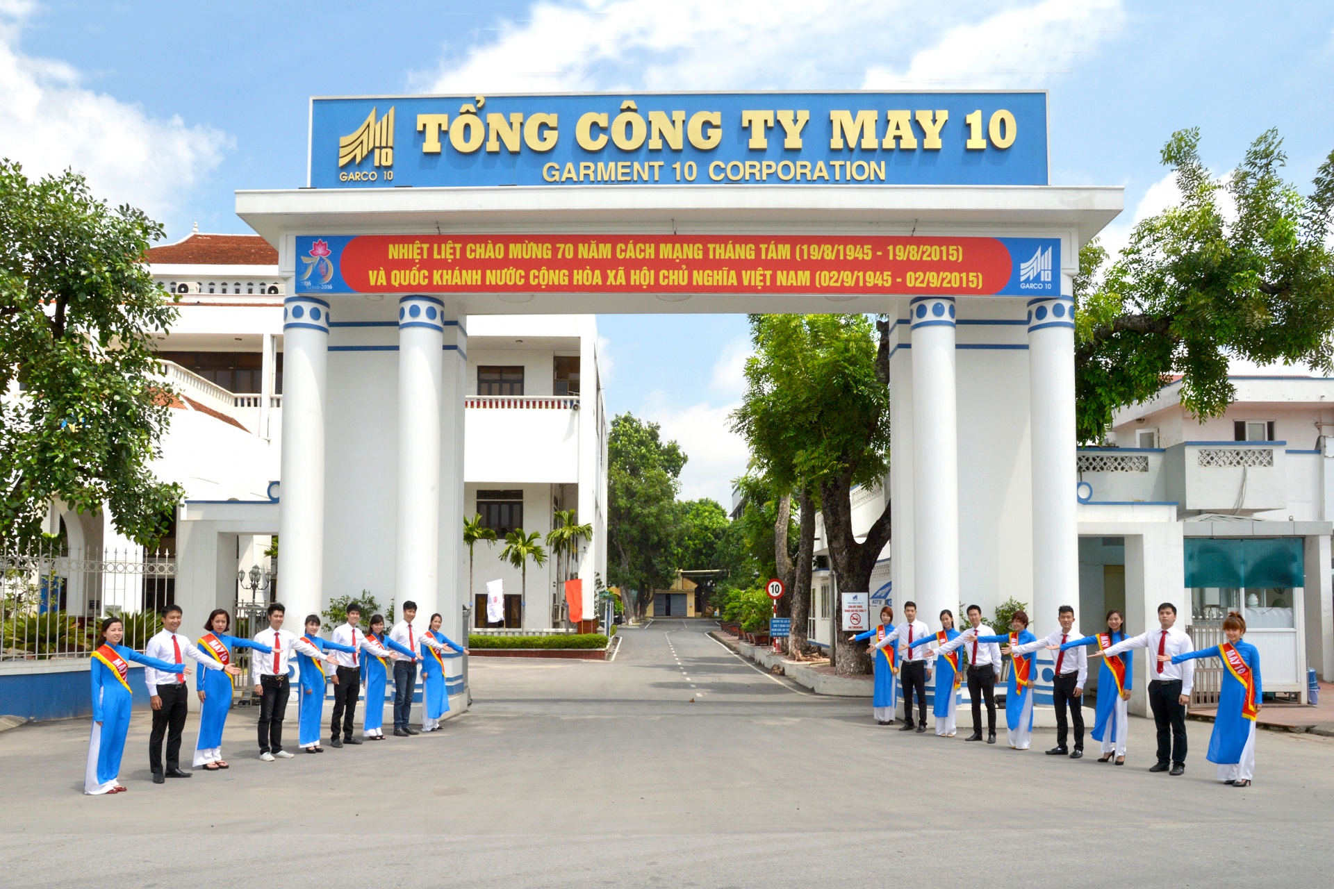 Sơ đồ Tổ Chức Công Ty May 10 Chi Tiết Nhất